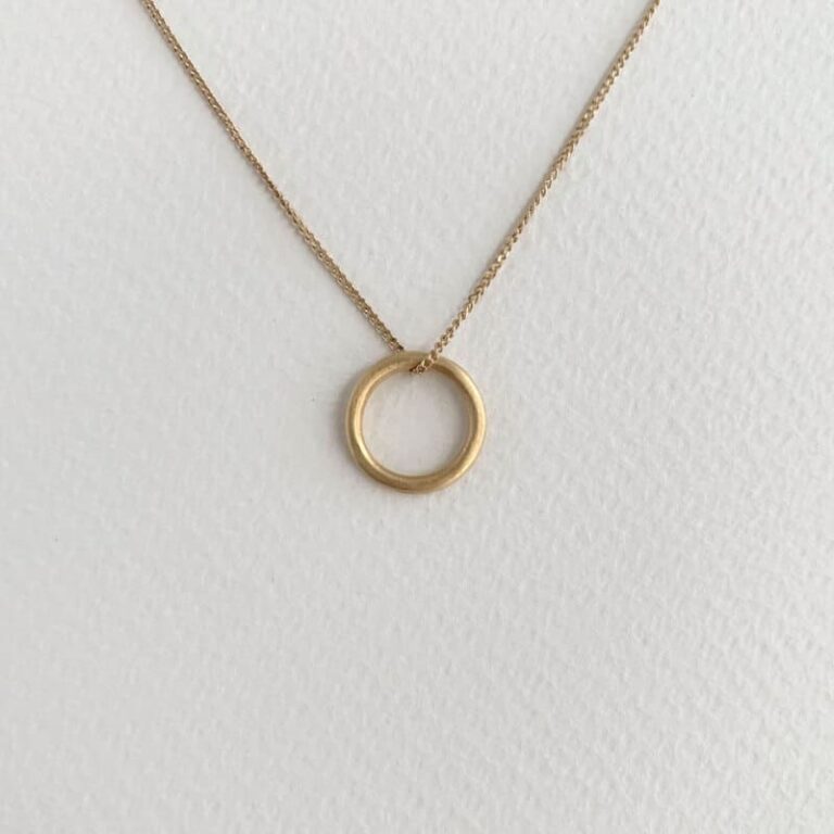 Insieme Circle Pendant - Susi Cala Jewelry