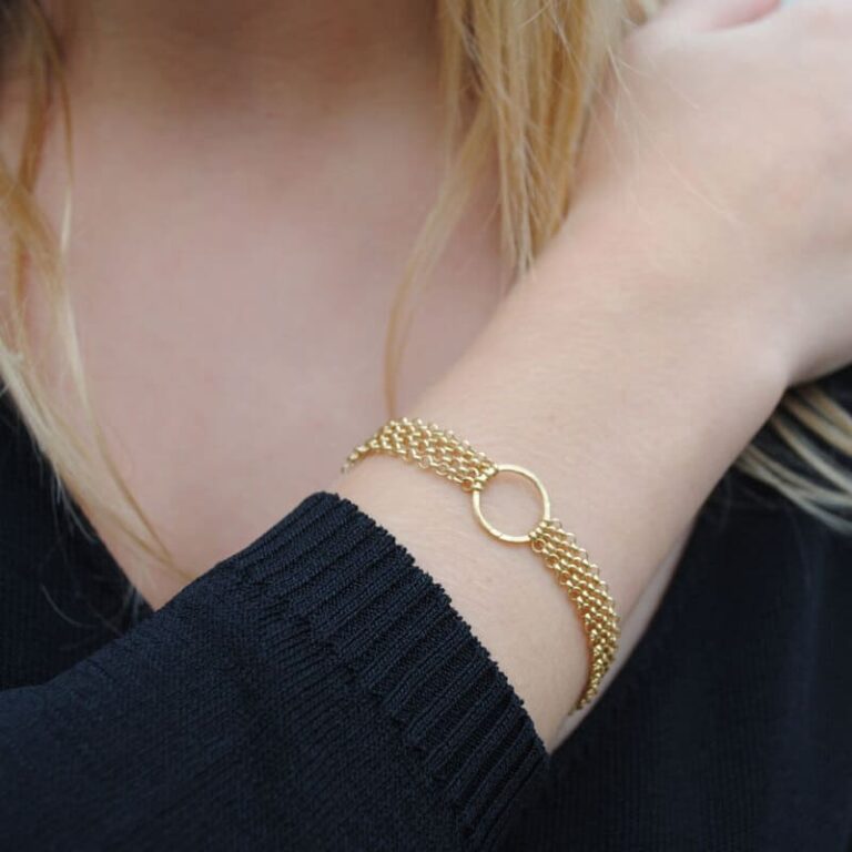 Storm Bracelet Gold - Susi Cala Jewelry