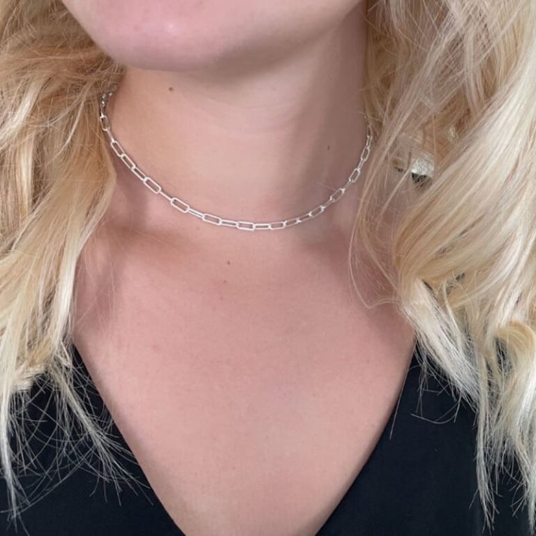 Rock & Soul Chain Necklace Silver - Susi Cala Jewelry